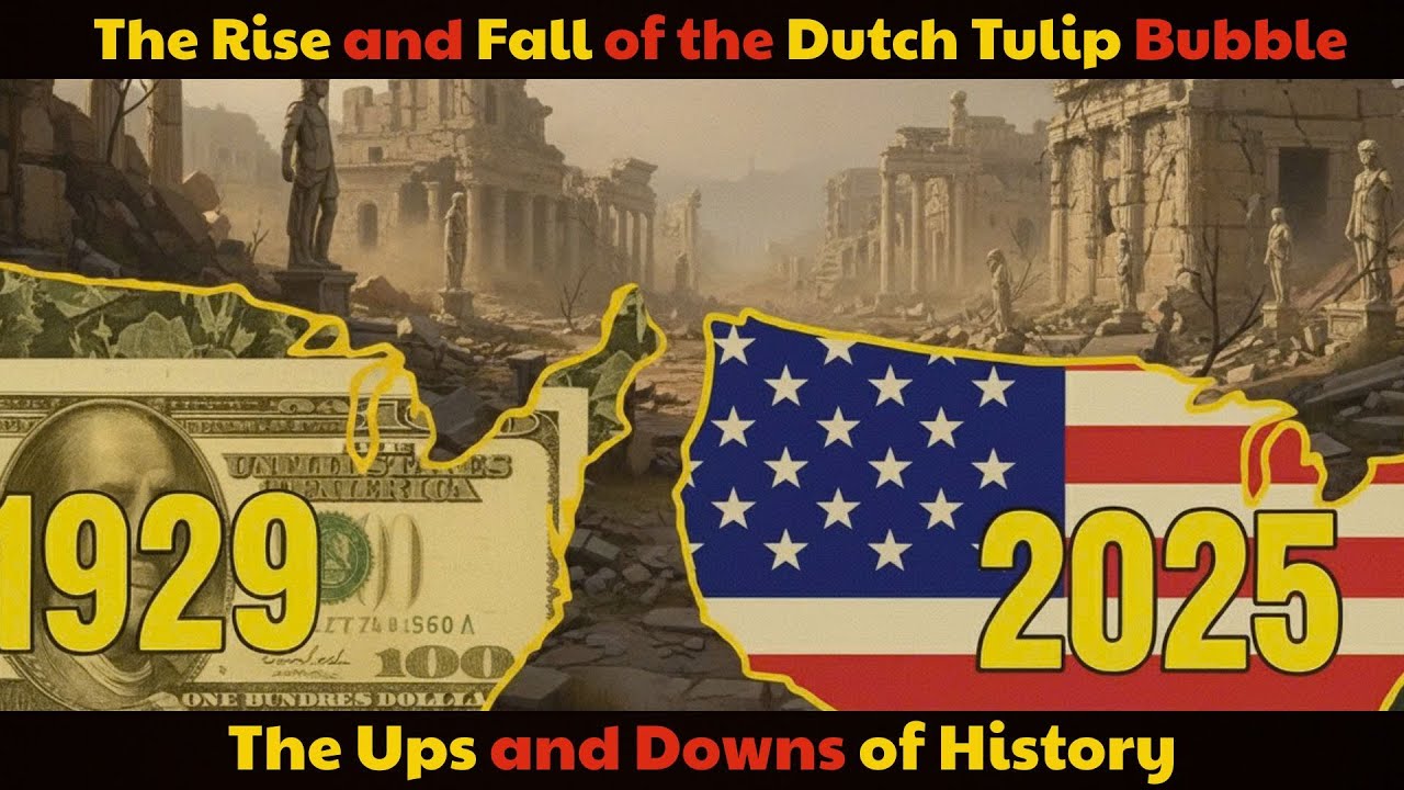 The Rise and Fall of the Dutch Tulip Bubble I history of money - YouTube