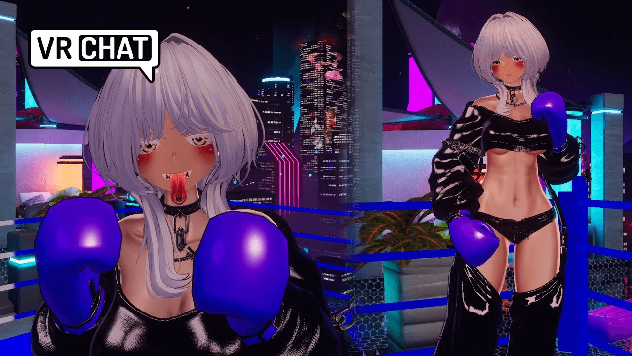 Wild thing gives a Scare fight VRchat POV BOXING - YouTube