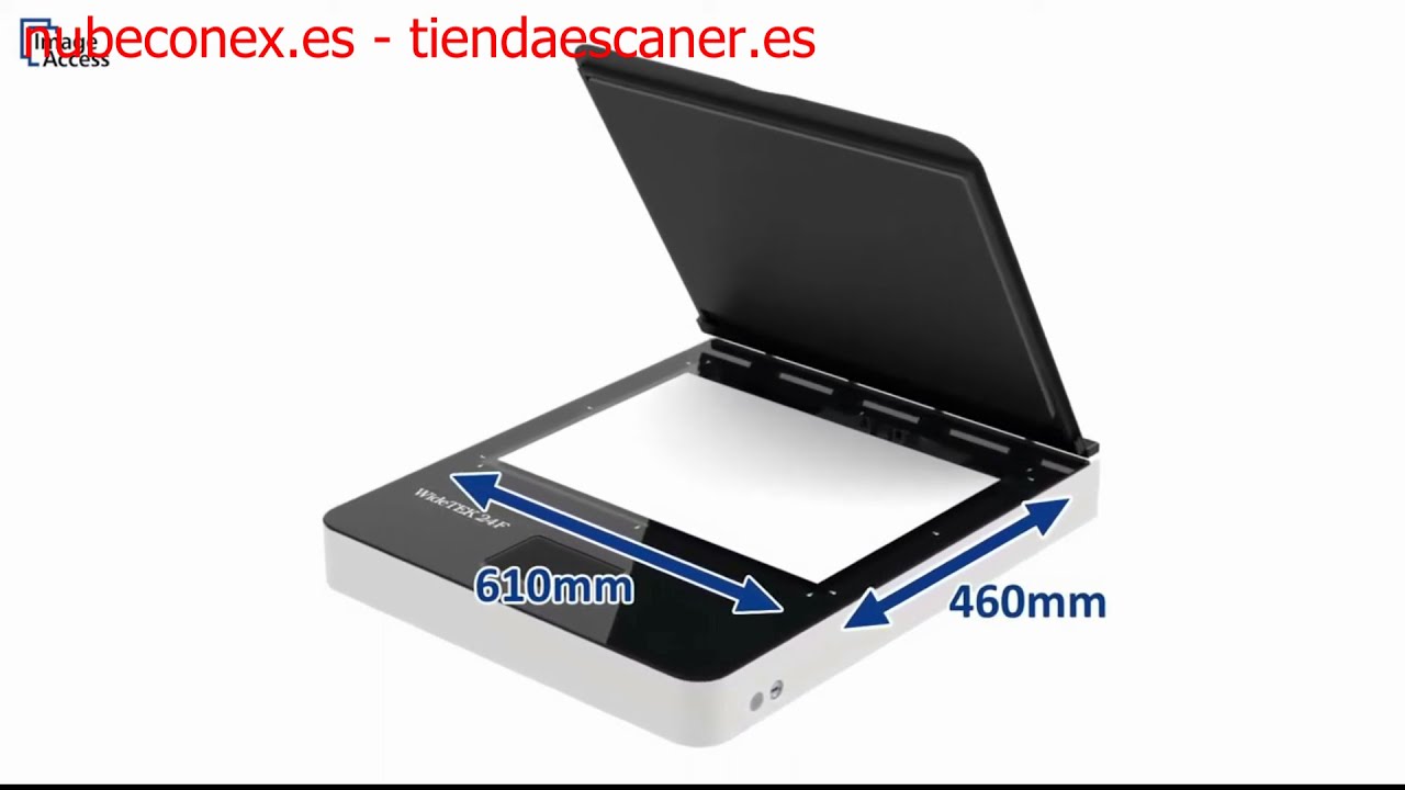Escáner Plano WideTEK 24F tiendaescaner es - YouTube