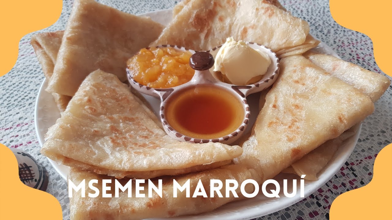 Msemen Marroquí 🥞 MUY FÁCIL 🥞 Paso a paso - YouTube