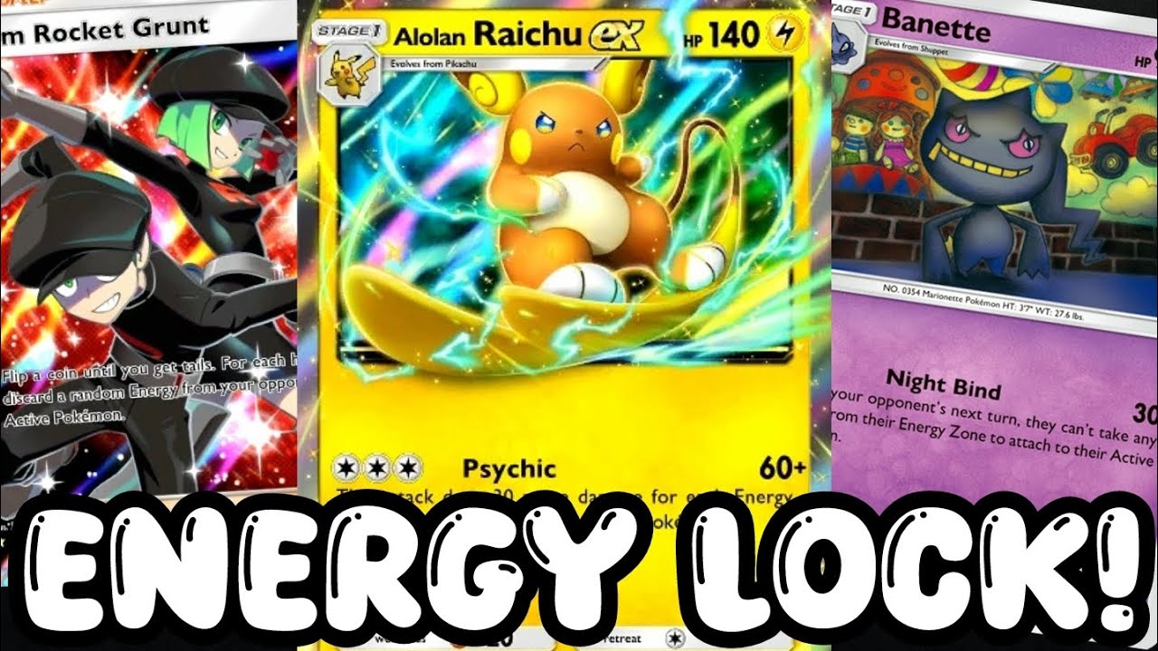 This Energy Lock Deck Cured My Crippling Depression! Pokemon TCG Pocket ...