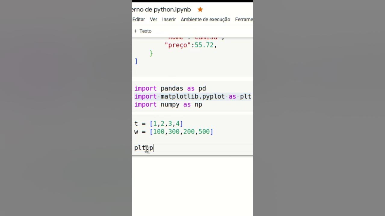 Como é Fácil Fazer Um Gráfico No Python Youtube