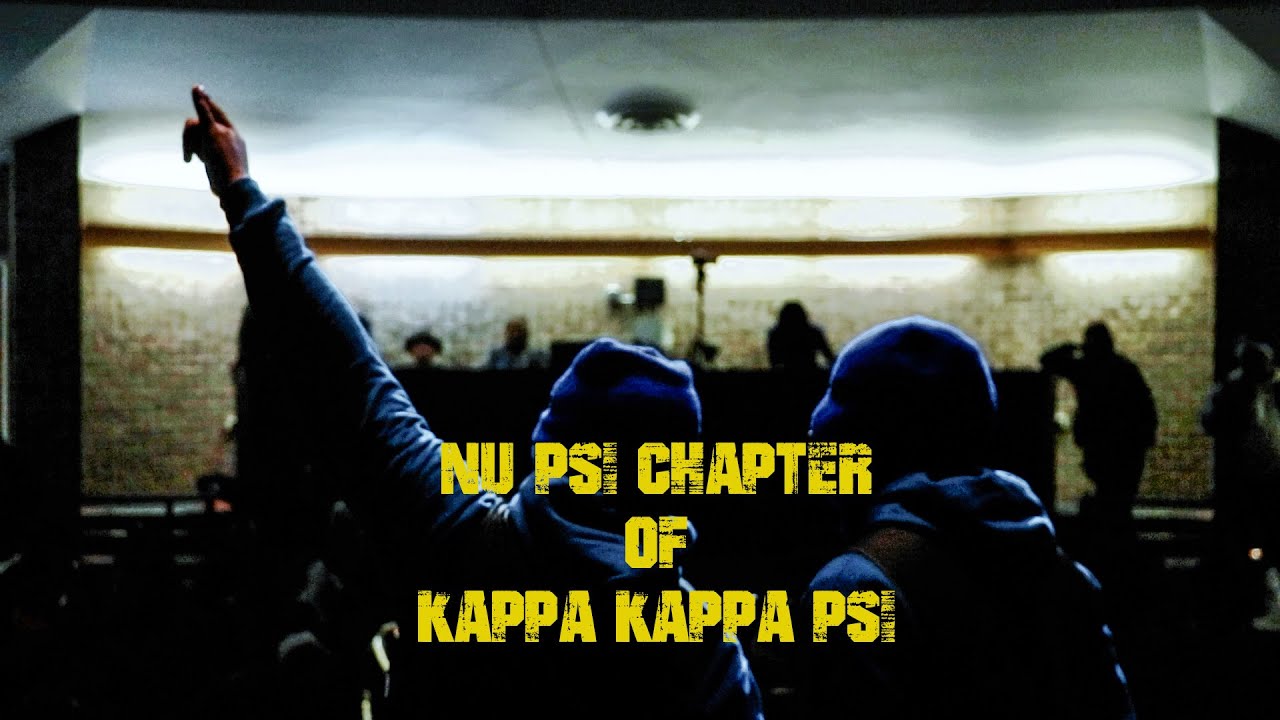 NU PSI CHAPTER OF KAPPA KAPPA PSI HONORARY BAND FRATERNITY INC. / FALL ...