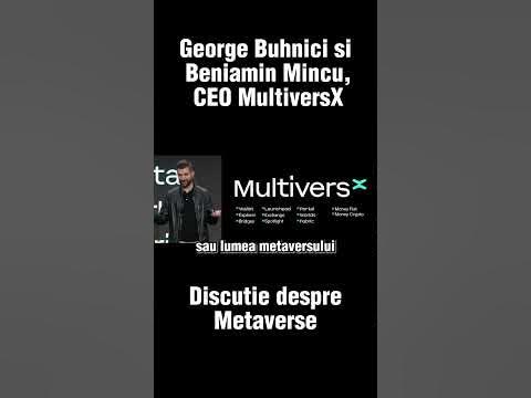 George Buhnici si Beniamin Mincu #multiversx #egld #hypergrowthx - YouTube