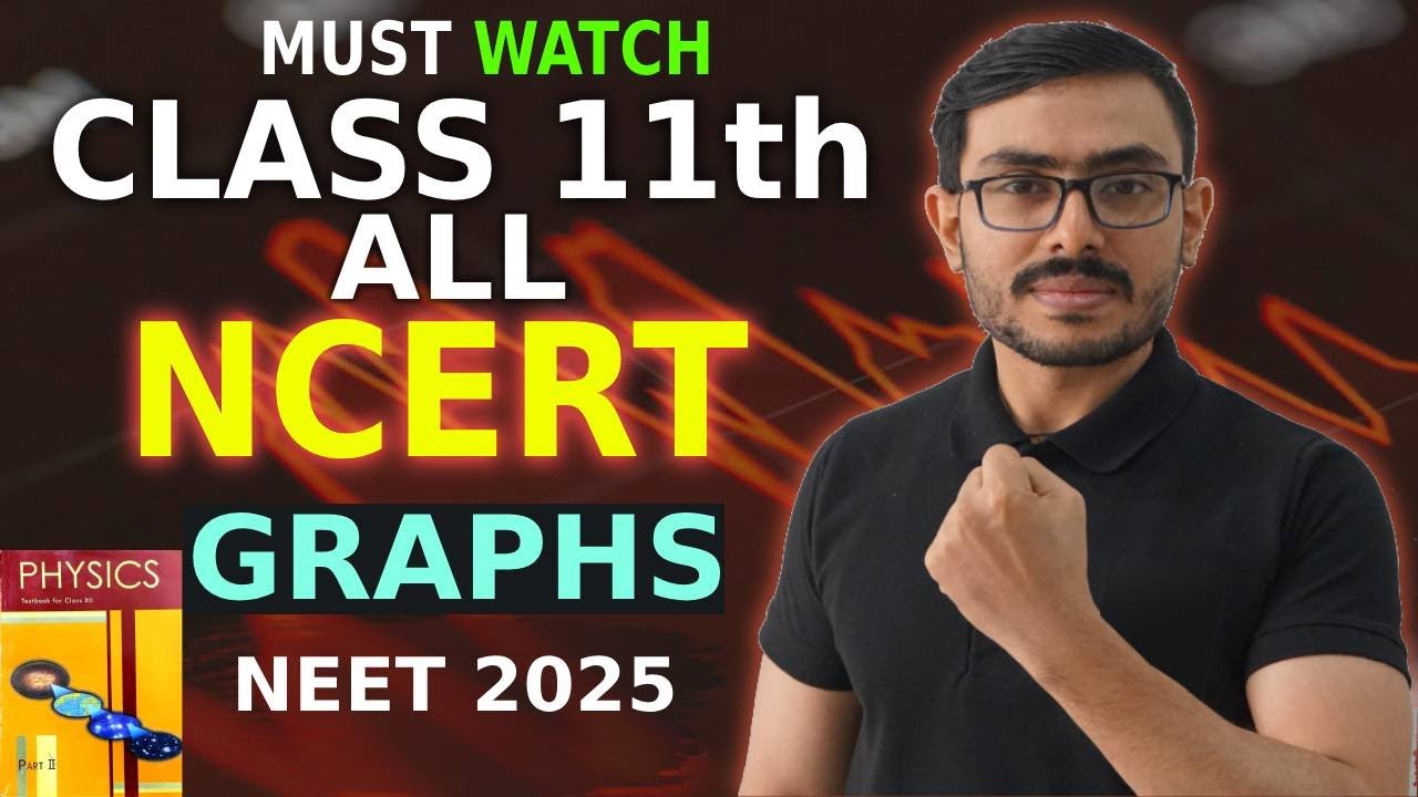 NCERT CLASS 11 GRAPHS NEET 2025 ONE SHOT formula revision | CBSE ...