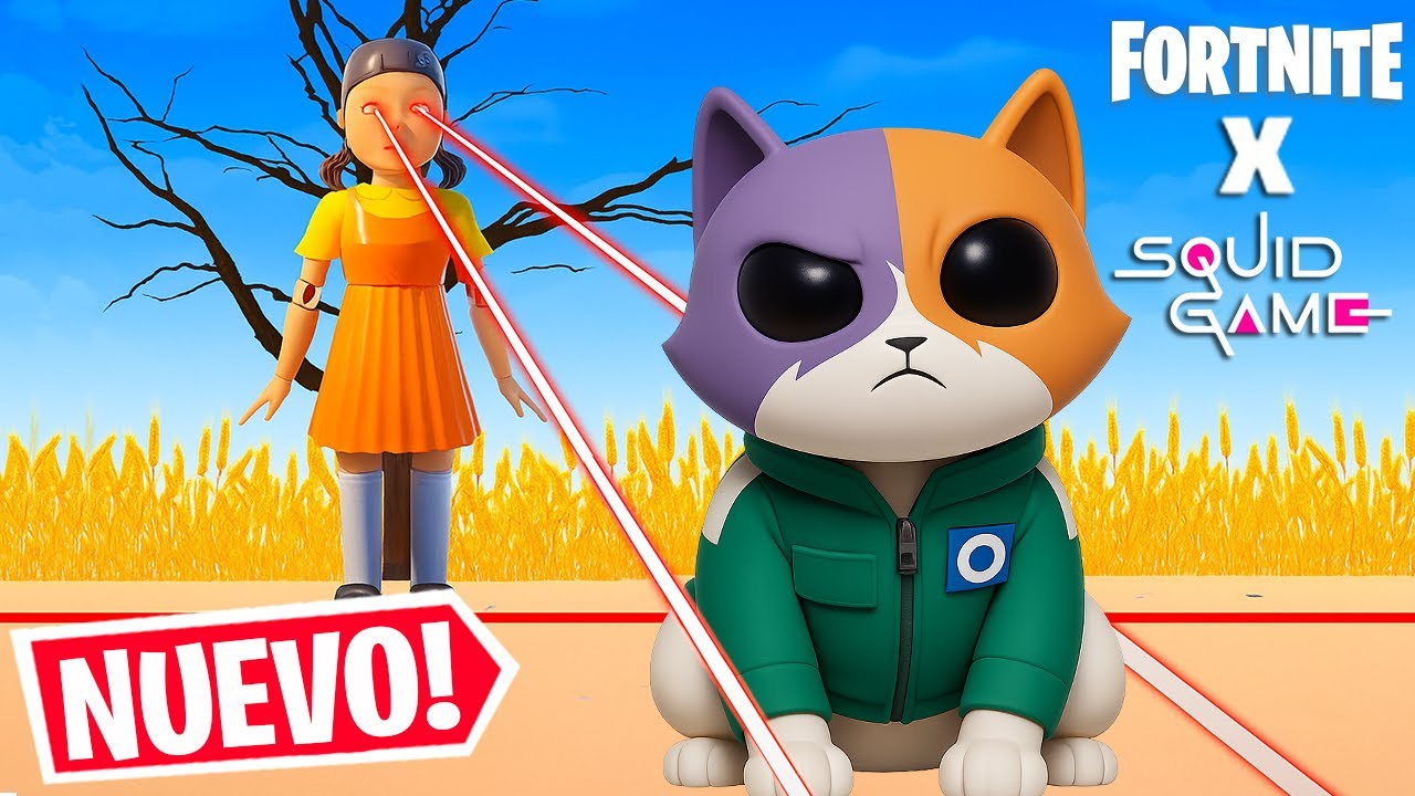 GATITO JUEGA el NUEVO MODO de *RECARGA SQUID GAME* en FORTNITE!! 😱🤯 ...