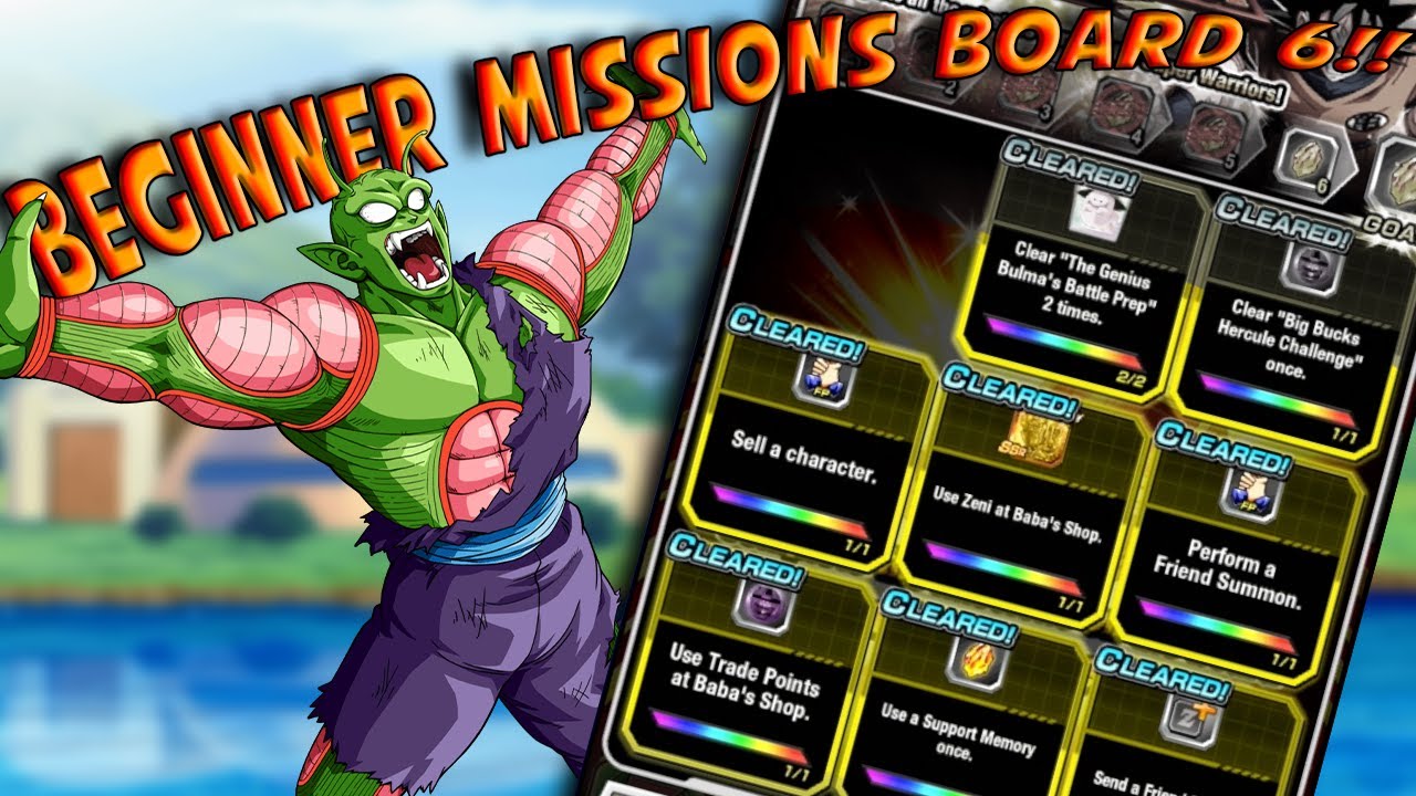 The Greatest Warrior Beginner panel missions Board 6!! - YouTube