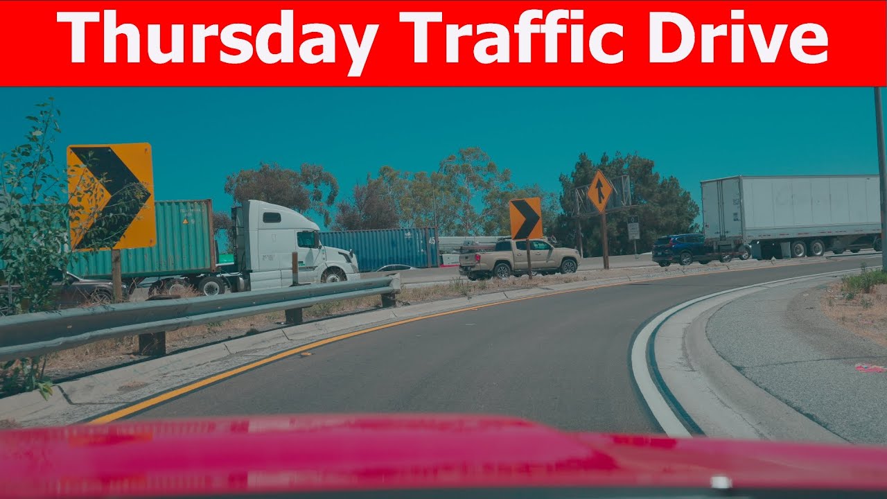 Thursday Traffic Drive (I) 7-10-25 - YouTube