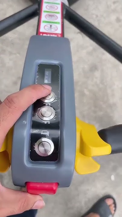 รถยกลากพาเลท รุ่น JJM 1.5T/2T ใช้แบตเตอร์รี่ - YouTube