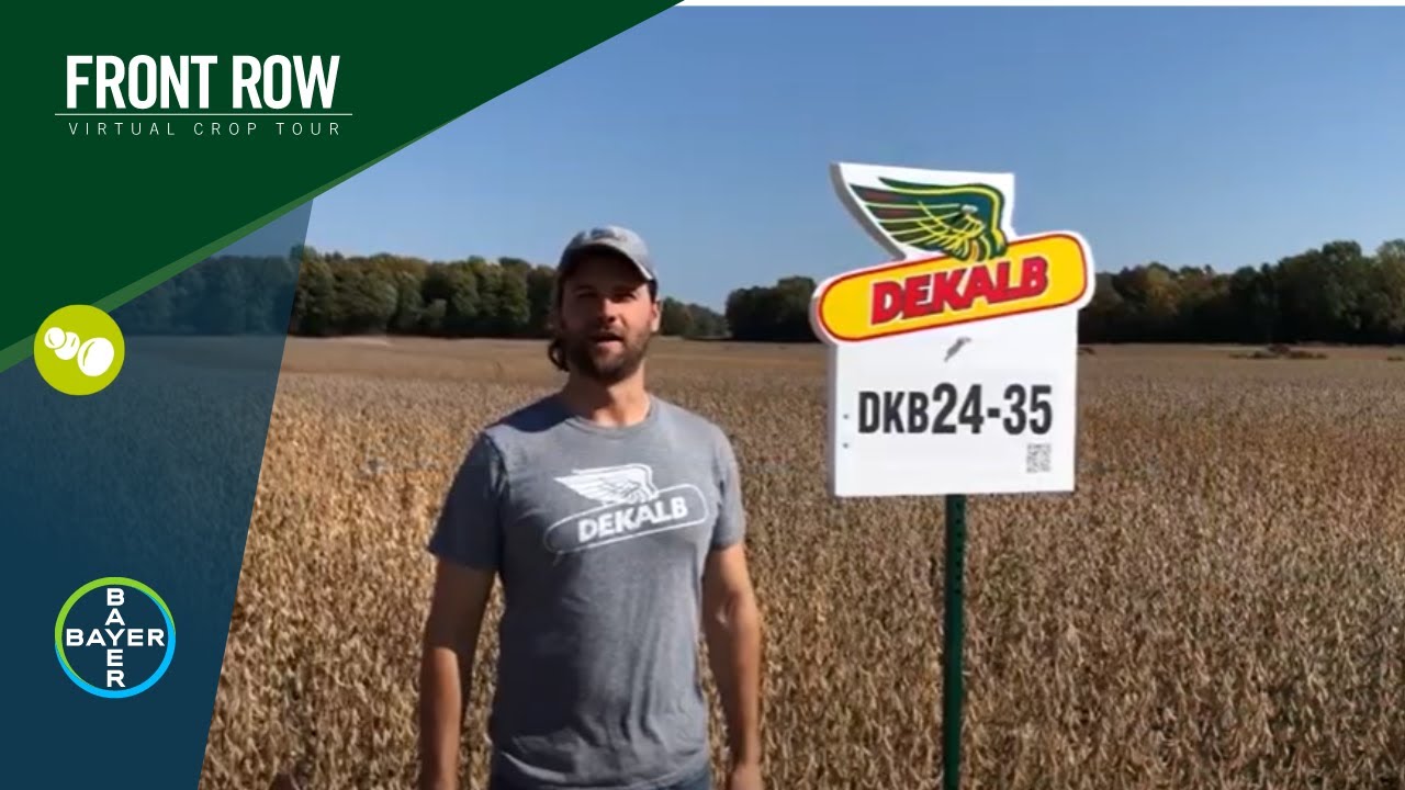 The Front Row: DEKALB® Soybean Variety DKB24-35 - YouTube