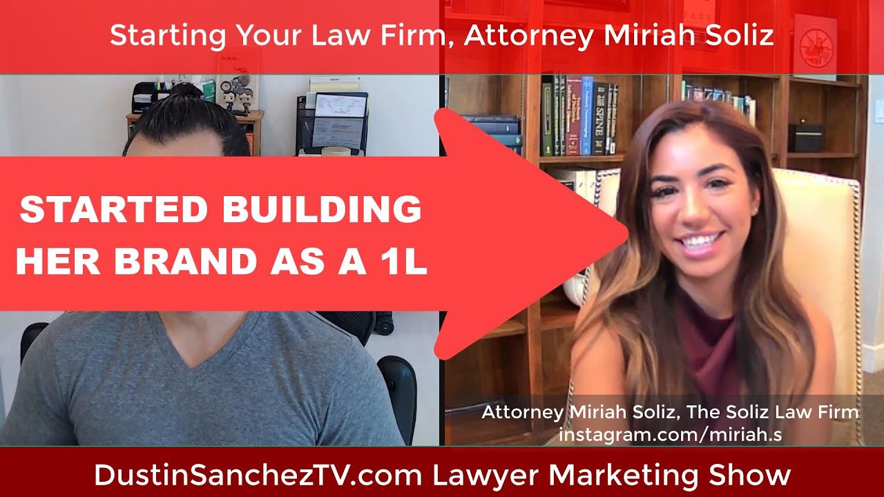 Starting Your Own Law Firm With A FULL Book of Business | Miriah Soliz ...