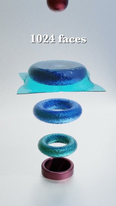 Insane Satisfying Blender Faces Simulation - YouTube