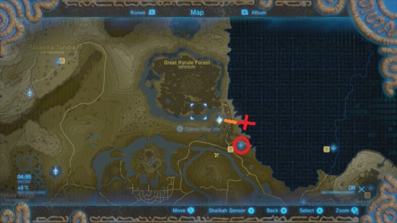 ZELDA: Breath OF THE WILD | How to Reach Woodland Sheikah Terminal ...