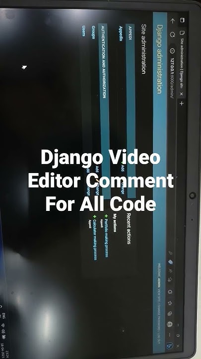 Video Editor With Python Django Pythonprogramming Python Pythonforbeginners Programming