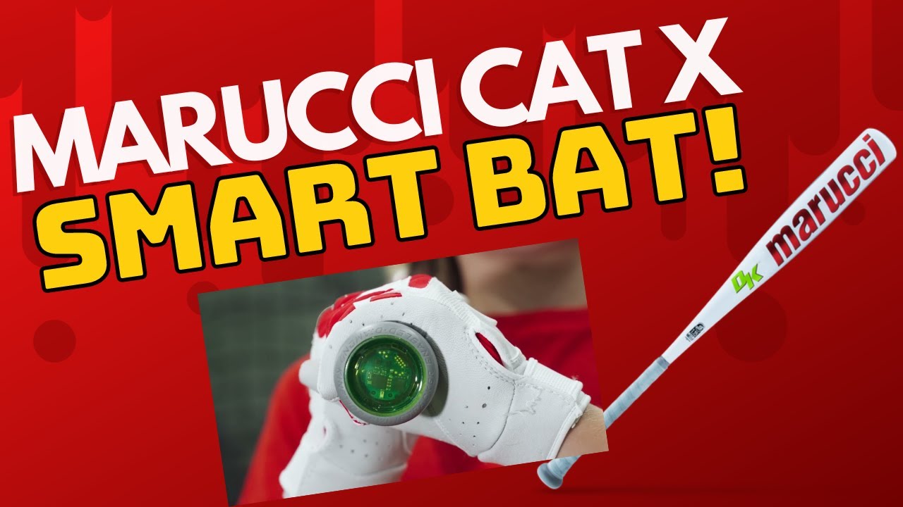 Marucci Cat X Smart Bat The First Smart Bat! - YouTube