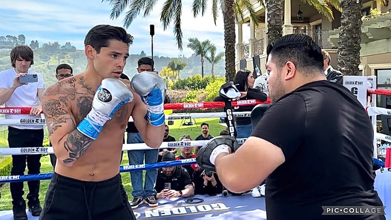 The Full Ryan Garcia Training Workout For Gervonta Davis Shows Insane