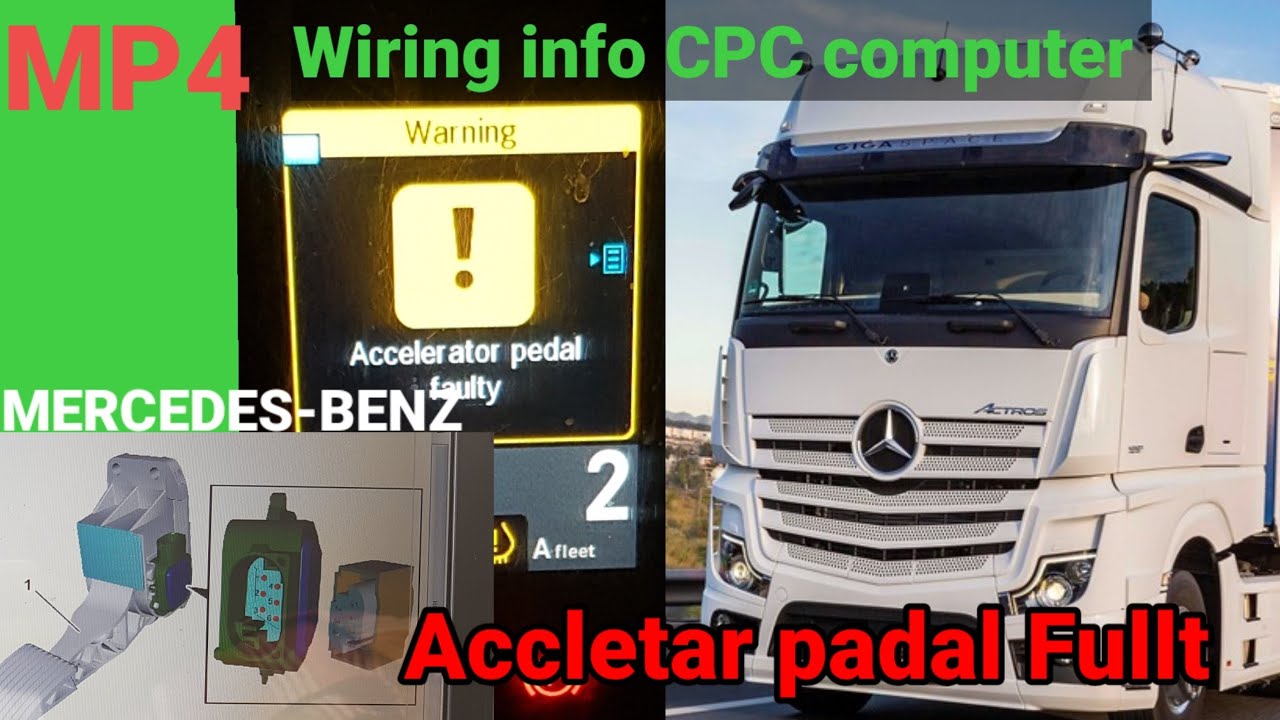 MP4 Acceletar Pedal Wiring Chak CPC Driver Control Unit Problem Of mp4-acceletar-pedal-wiring-chak-cpc-driver-control-unit-problem-of