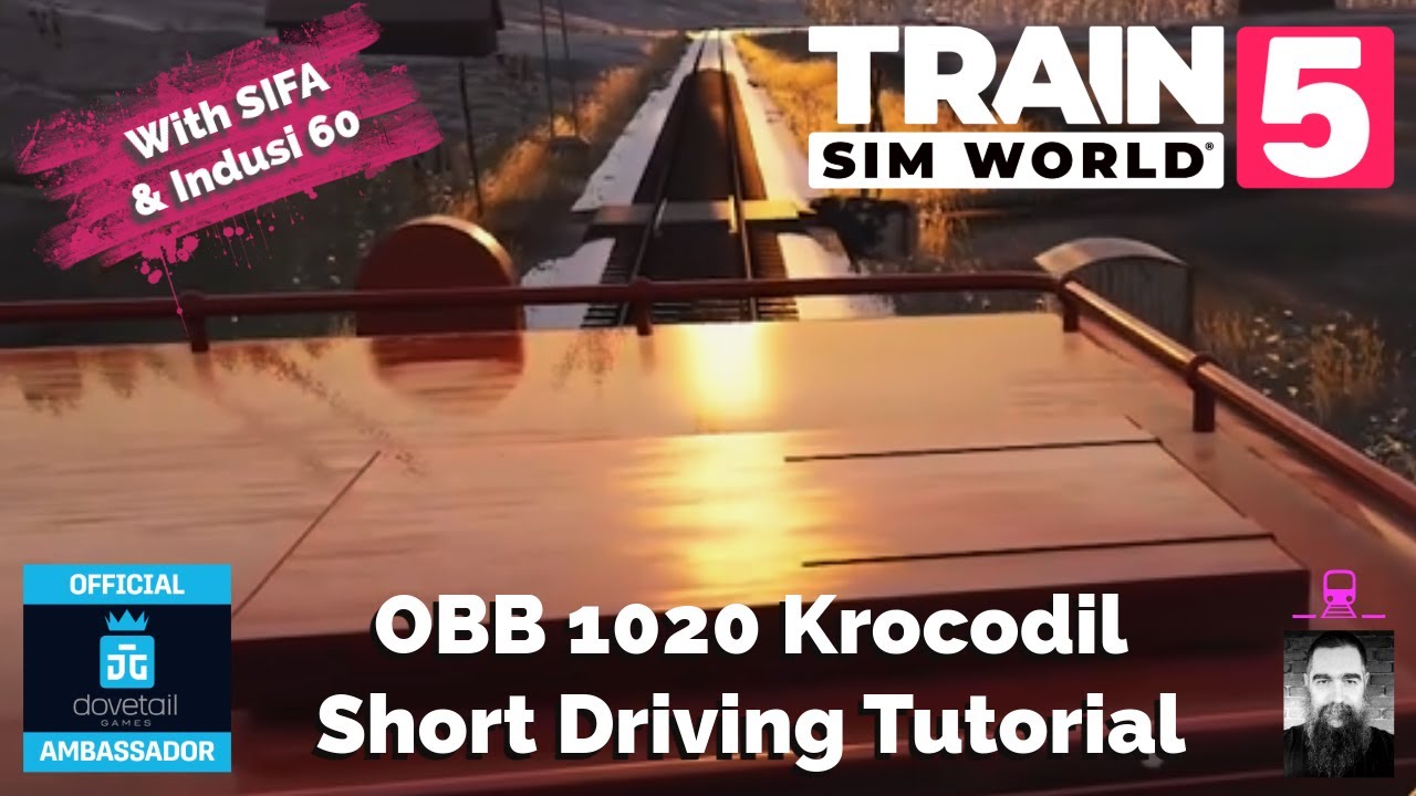OBB 1020 Short Driving Tutorial With Safety Systems Mittenwaldbahn TSW ...