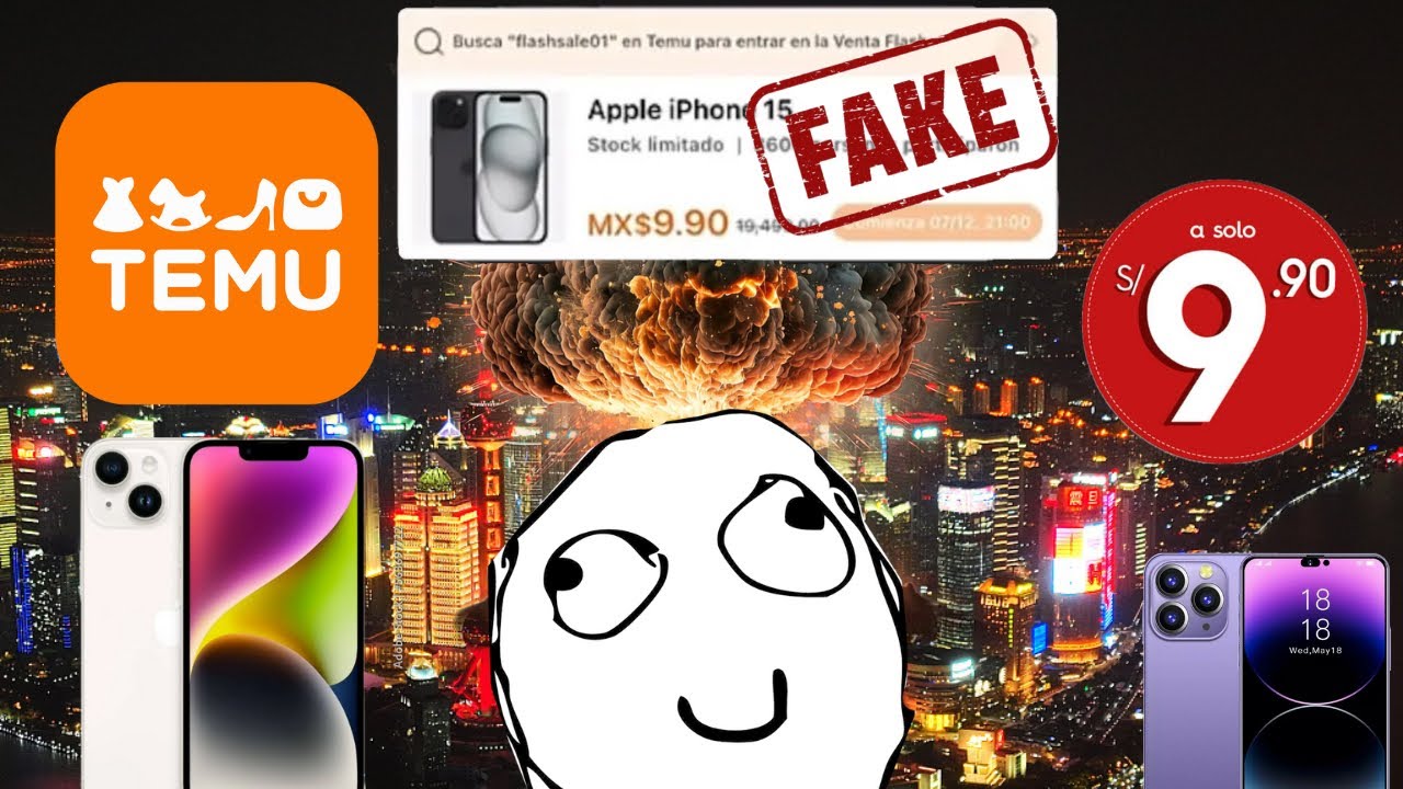 Compre un iPhone 15 Original de Apple por TEMU a 9.90$🤑 *SALE MAL* ¿Me ...