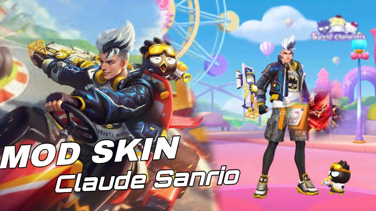 Mlbb | Mod Skin Claude Sanrio - Full Effect - YouTube