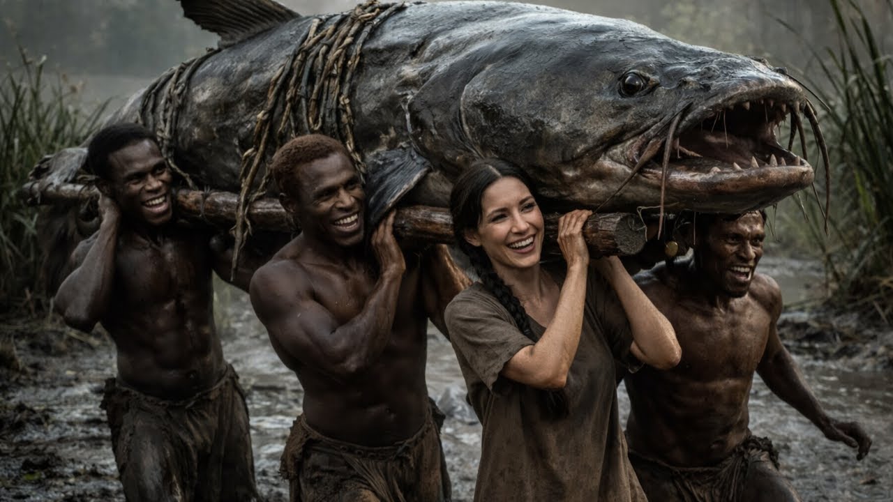 3.7 Million Years Ago: Humans vs a Giant Catfish | The War Beneath the ...