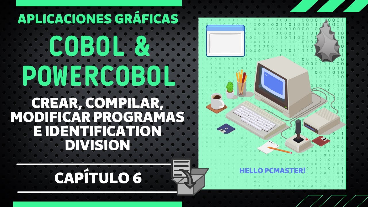 Crear, COMPILAR y modificar PROGRAMAS e IDENTIFICATION DIVISION - COBOL ...