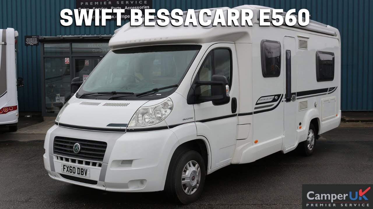 Swift Bessacarr E560 Motorhome For Sale at Camper UK - YouTube