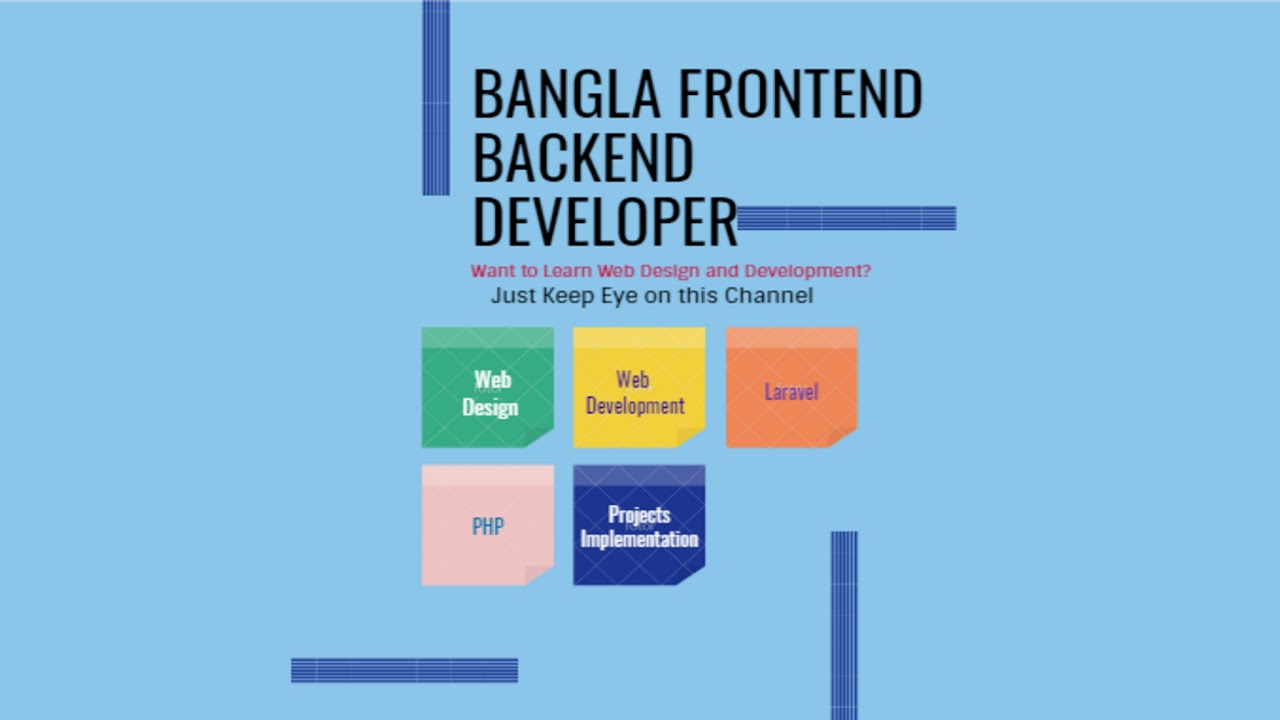 Bangla Frontend Backend Developer লাইভ স্ট্রিম - YouTube