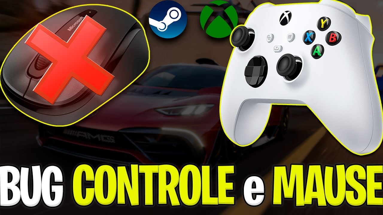 Steam causando BUG no CONTROLE com MOUSE e TECLADO - YouTube