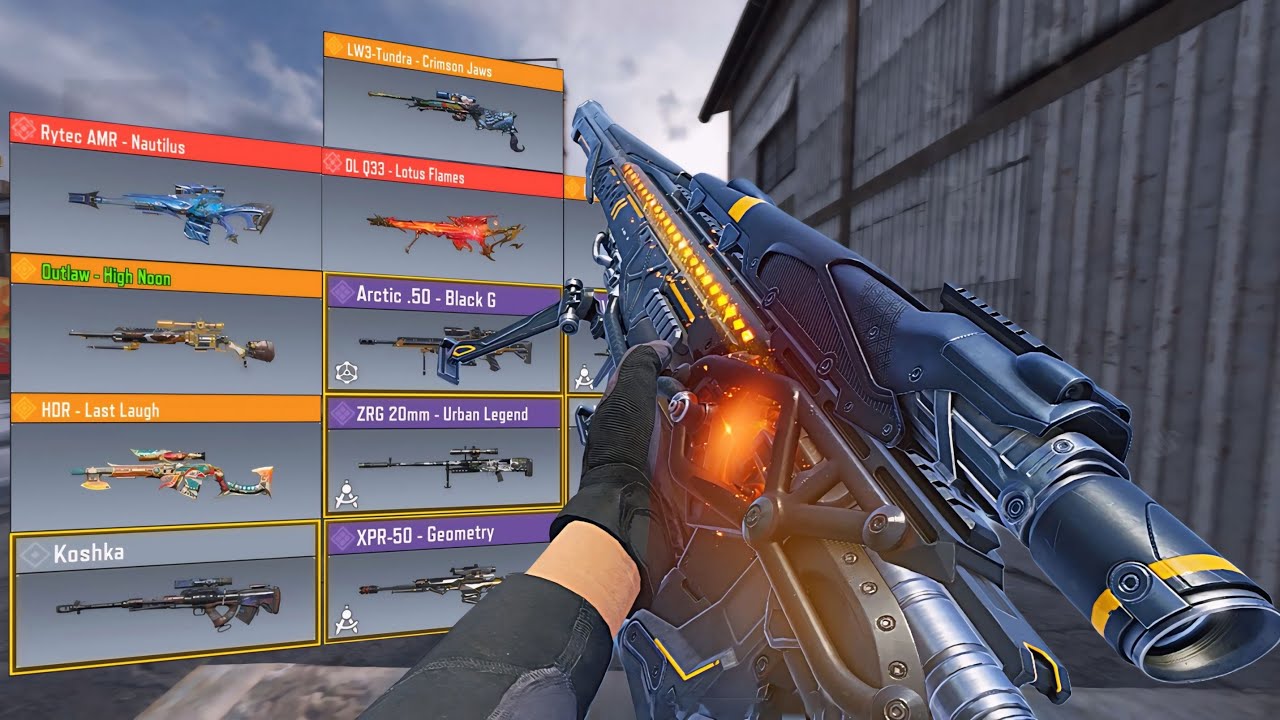 Comparing All The Snipers in CODM (What is the best?) - YouTube