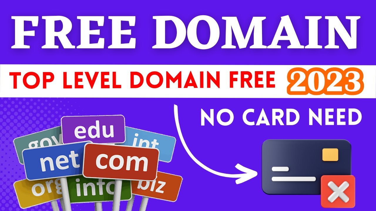 How to Get Free Top Level Domain | Free Top Level Domain 2023| Free ...