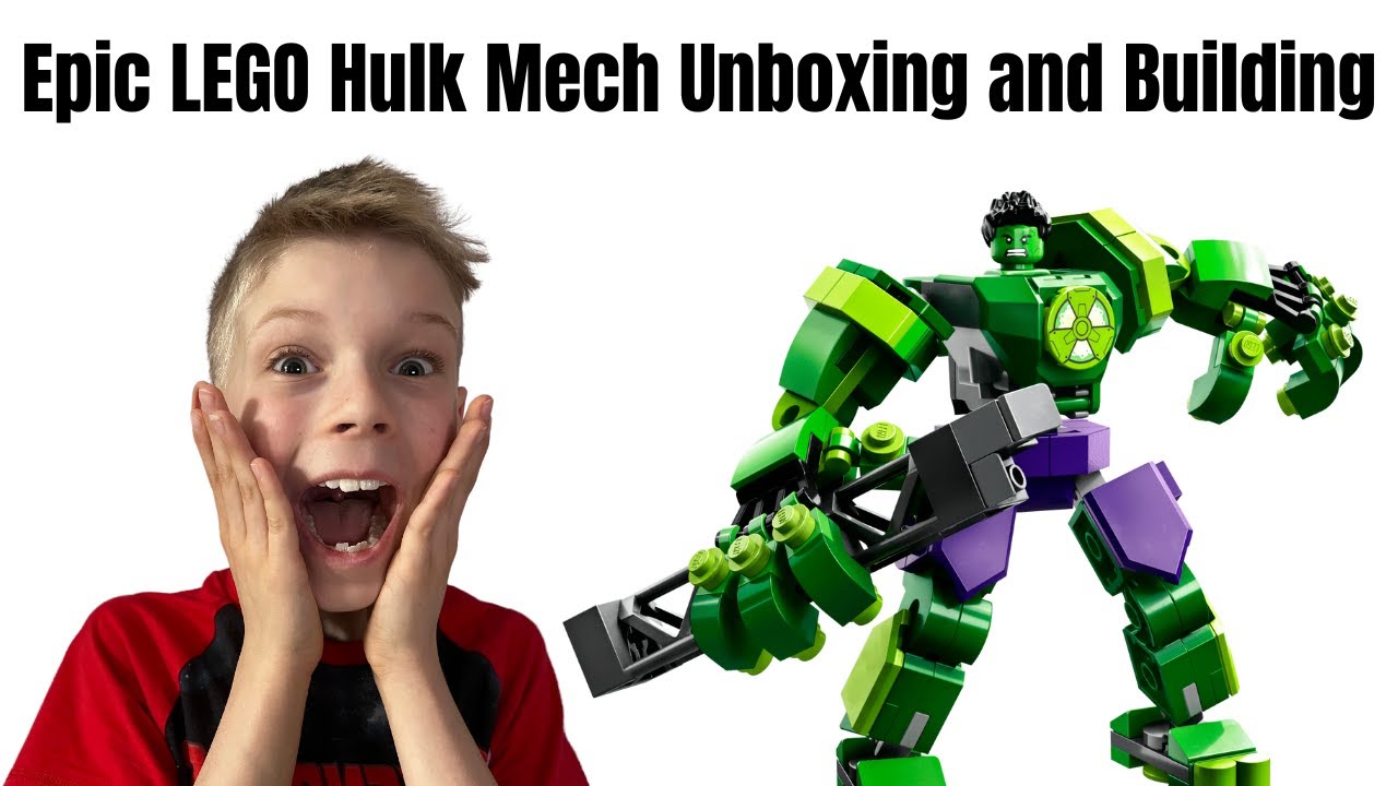 LEGO MARVEL Avengers Hulk Mech Armour Building Timelapse - YouTube