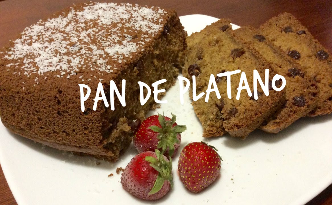 Pan de Plátano sin culpas, súper saludable - YouTube