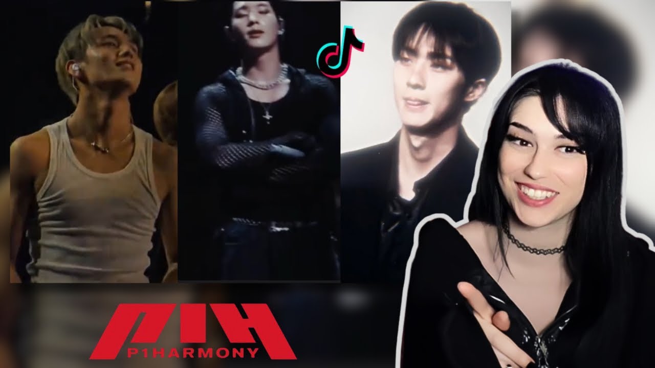 Simping over P1Harmony TikTok Edits Compilation REACTION! - YouTube