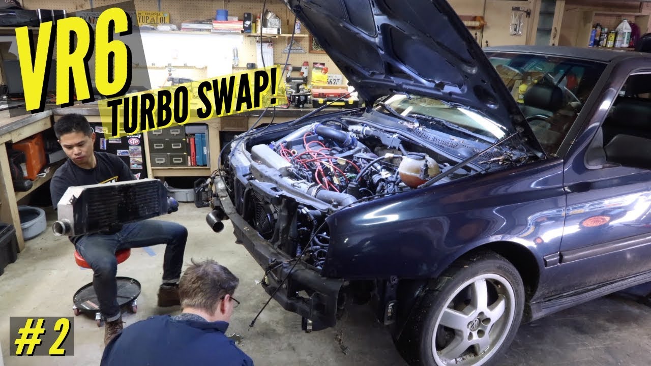 VLOG: MK3 VW VR6 Turbo Swap #2 | Donor Car Prep - YouTube