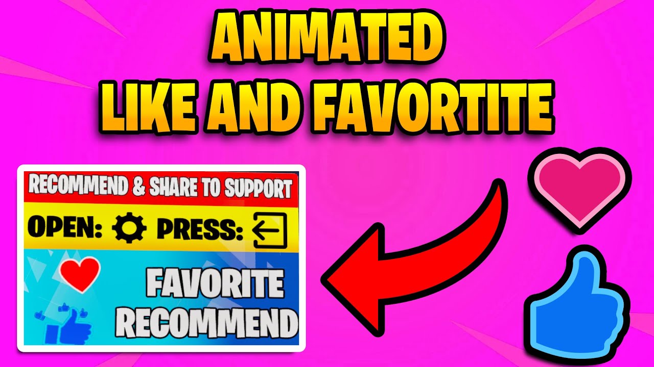How to make Animated Like and Favorite UI in UEFN (2025) - YouTube