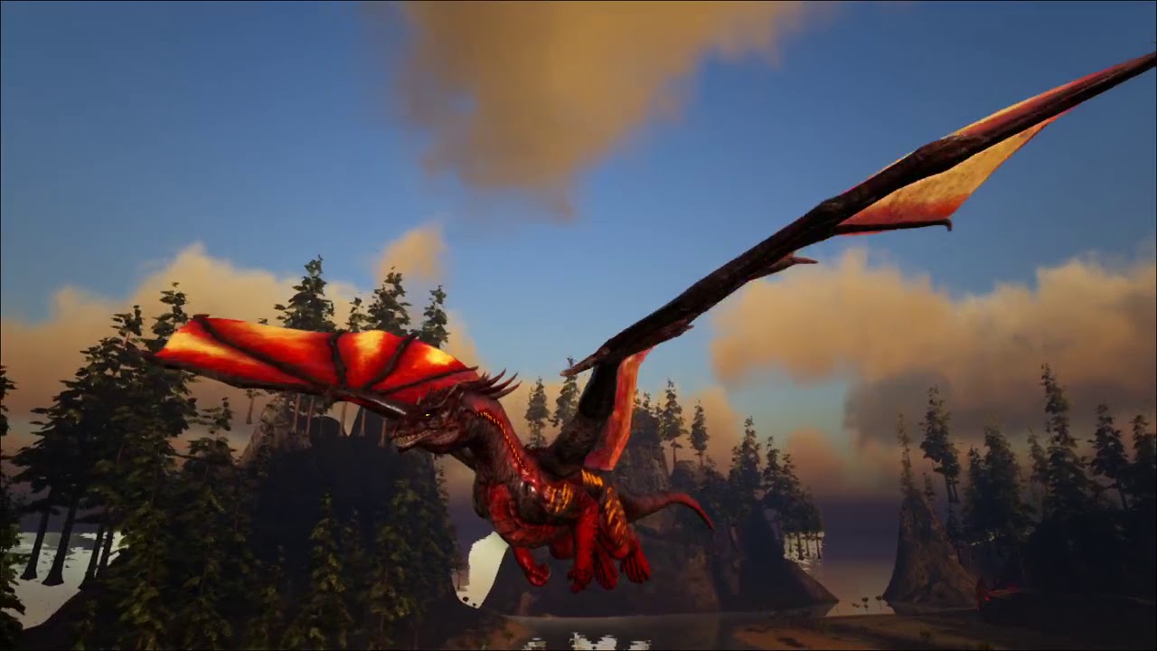 Ark: Survival Evolved | Dragon (Boss) sounds - YouTube
