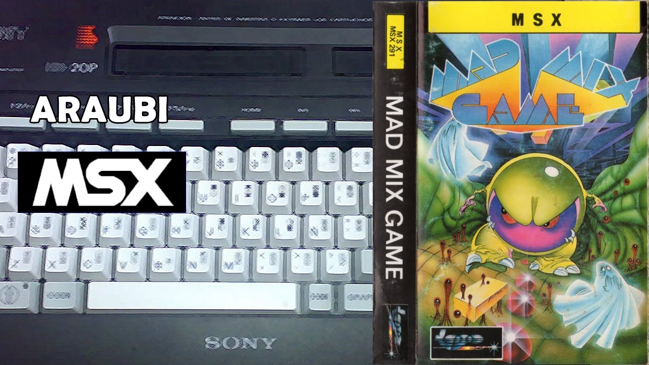 Mad Mix Game (Topo Soft, 1988) MSX [143] Walkthrough Comentado - YouTube