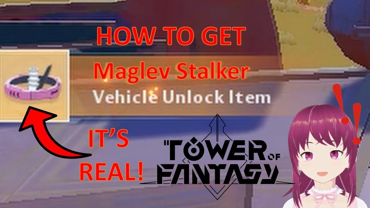 MAGLEV STALKER IS REAL!! Tower of Fantasy CHASER MOUNT - YouTube