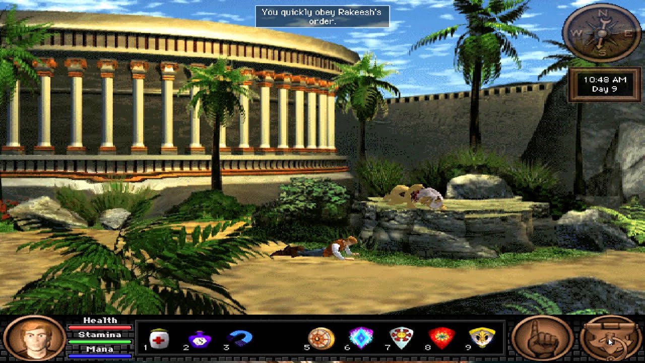 Quest for Glory 5 Part 11 - RAKEESH LOOK OUT - YouTube