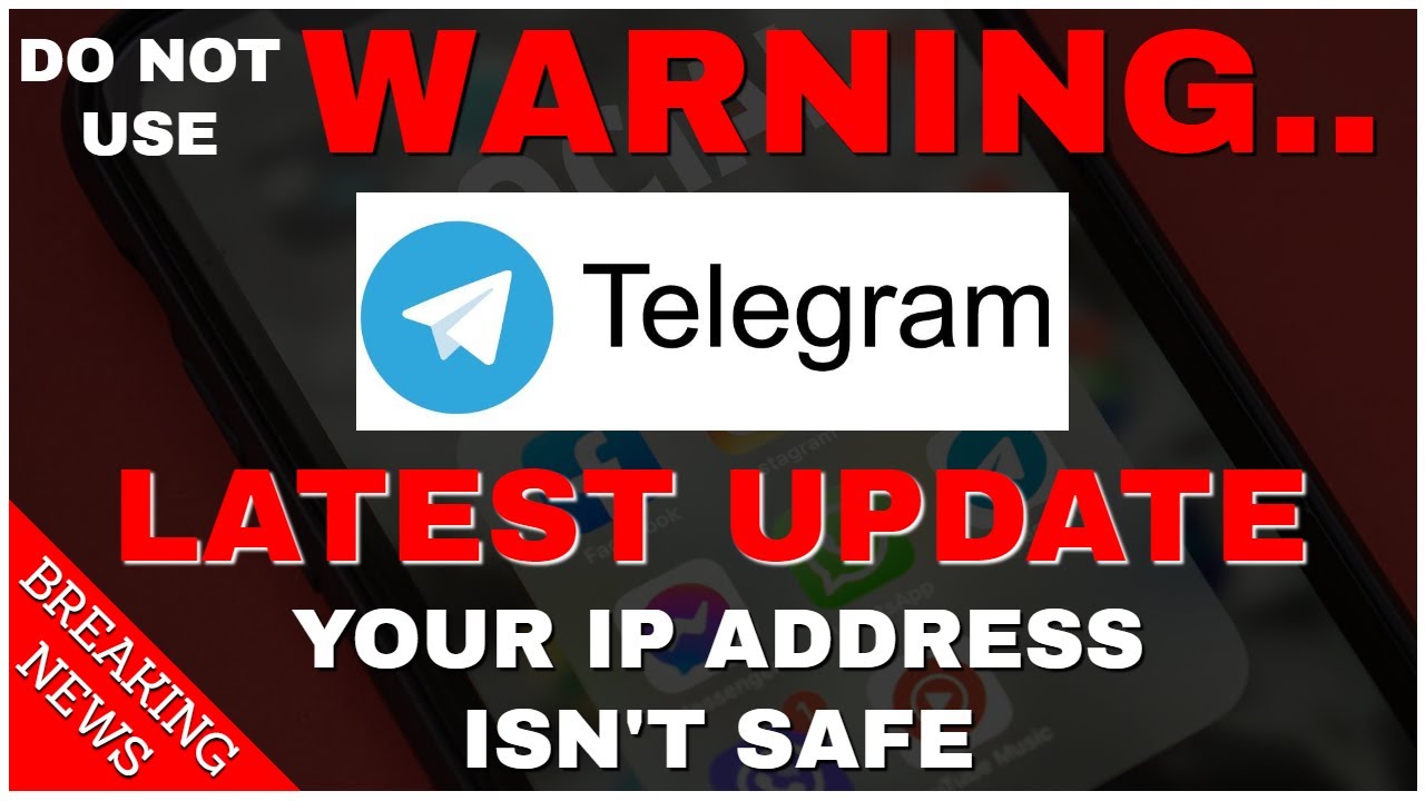 STOP USING TELEGRAM NOW! (NEW UPDATE) 2024! - YouTube