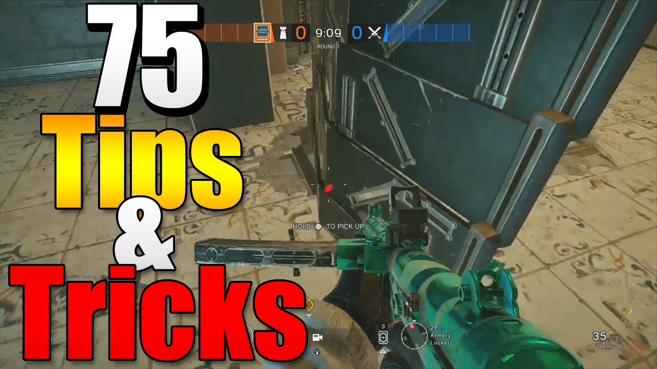 75 Tips & Tricks - Become a God | Rainbow Six Siege - YouTube