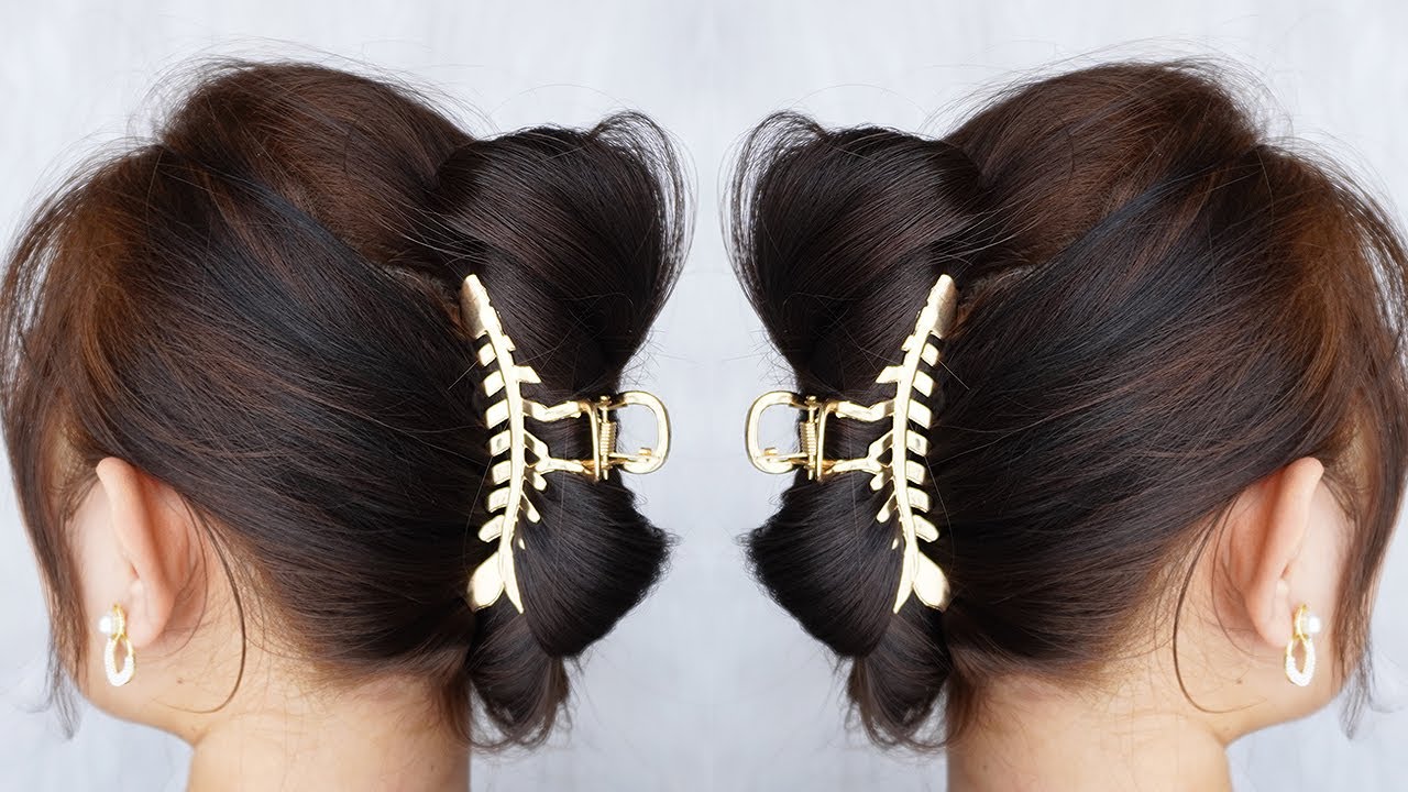 Easy Hairstyle To Do Yourself – New Hair Style Girl Self Made Simple ...