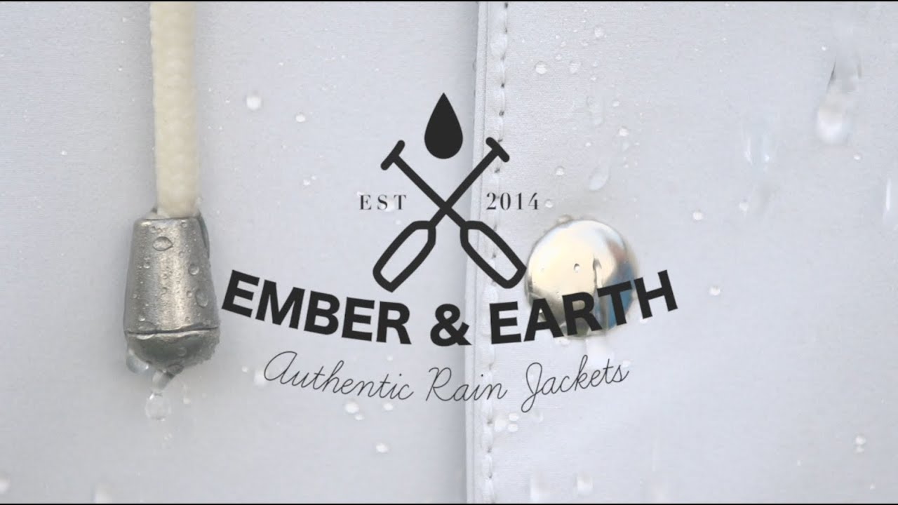 Ember & Earth Rain Jackets, Kickstarter Campaign - YouTube