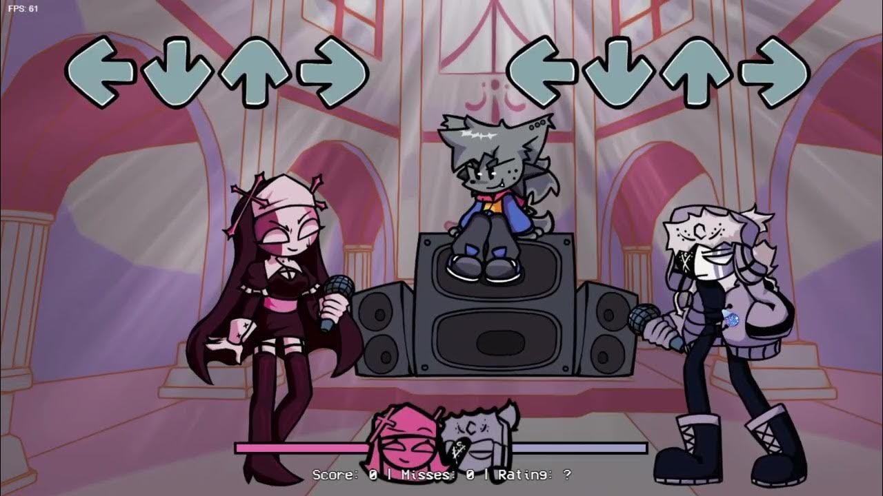 FNF Mid Fight Masses Deluxe Edition jointly - YouTube