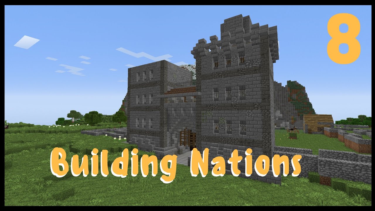 Minecraft :: Building Nations #8: Gatehouse - YouTube