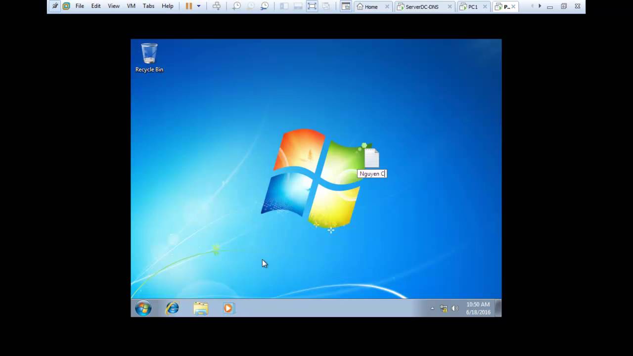 Lesson 6: Setup profile and home directory for user (Bài 6: cài đặt thư ...