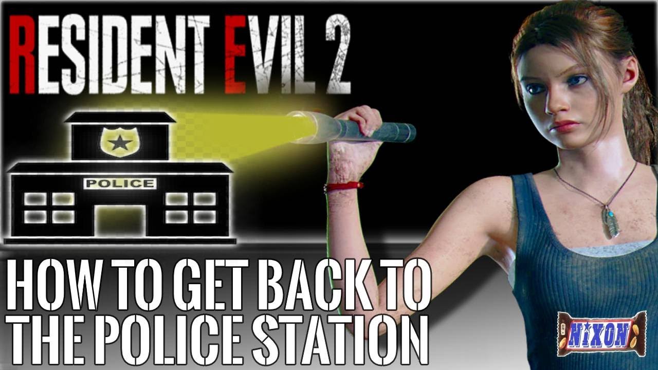 RE2 Remake | How to get back to the Police Station - YouTube