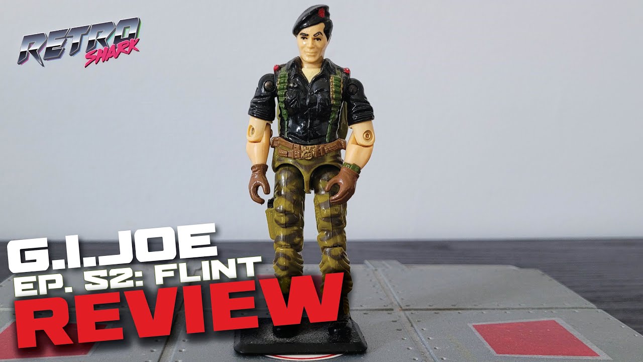 G.I. JOE Flint (1985) Action Figure Review [Episode 52] - RetroShArK ...