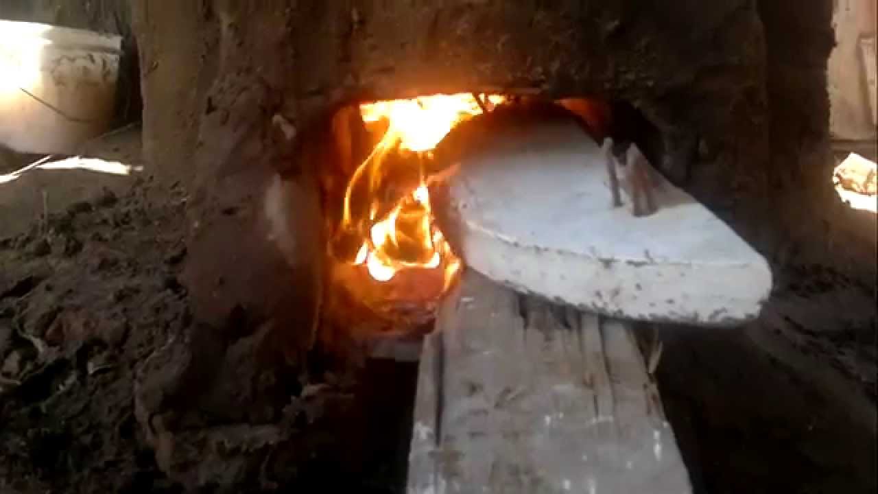 Estufa Patsari rocket, ahorradora de leña - YouTube